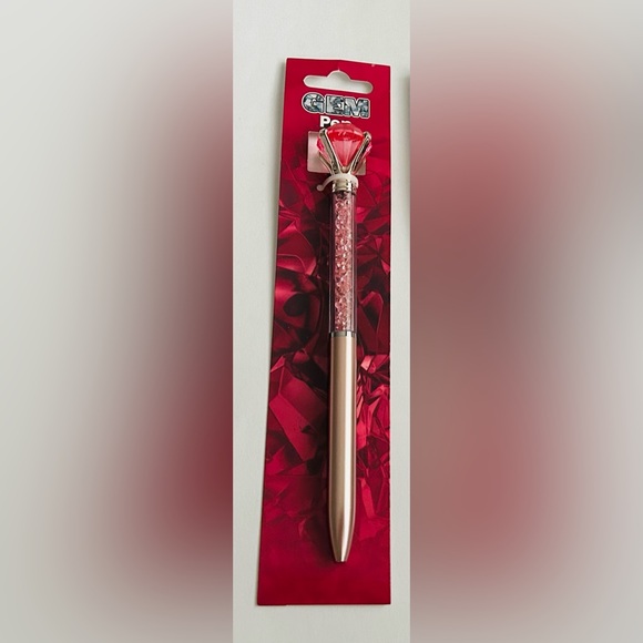 Ballpoint Pen | Accessories | New Pink Pen With Pink Diamond Shape On ...